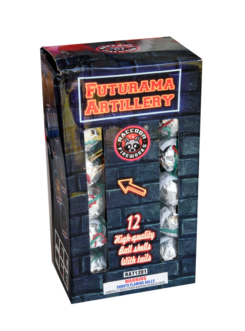 Futurama Artillery - 12ct | Anytime Fireworks