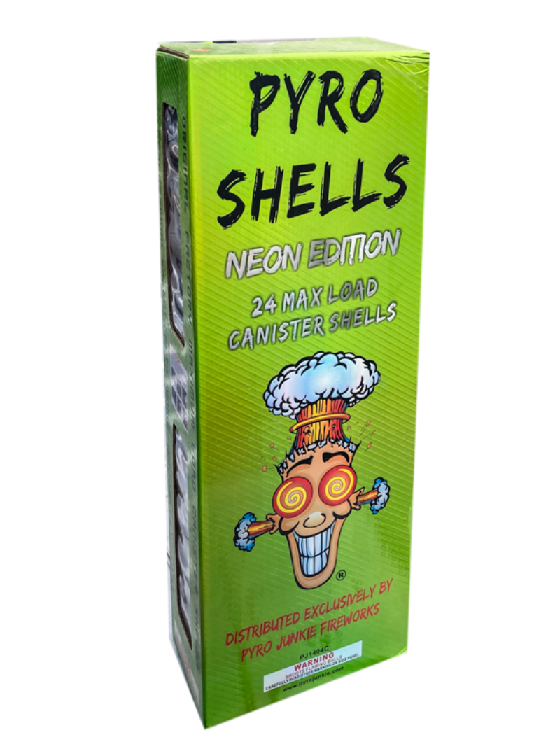 Pyro Shells Neon Edition - 24ct | Anytime Fireworks