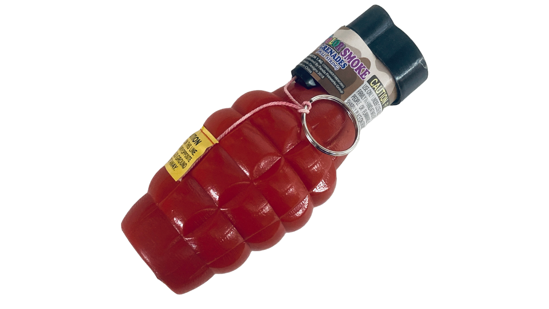 Smoke Grenade Red Bright Star Anytime Fireworks