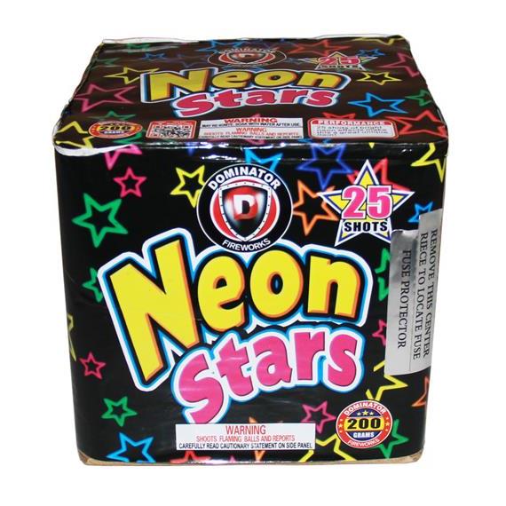 Neon Stars | Anytime Fireworks
