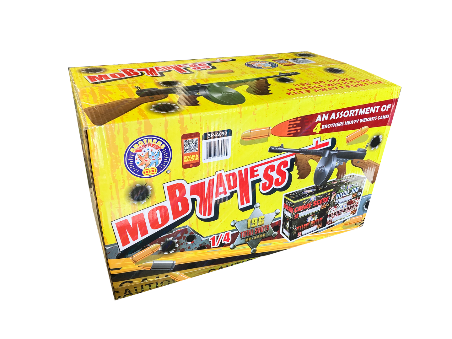 Mob Madness (Case of 4 Asst) | Anytime Fireworks